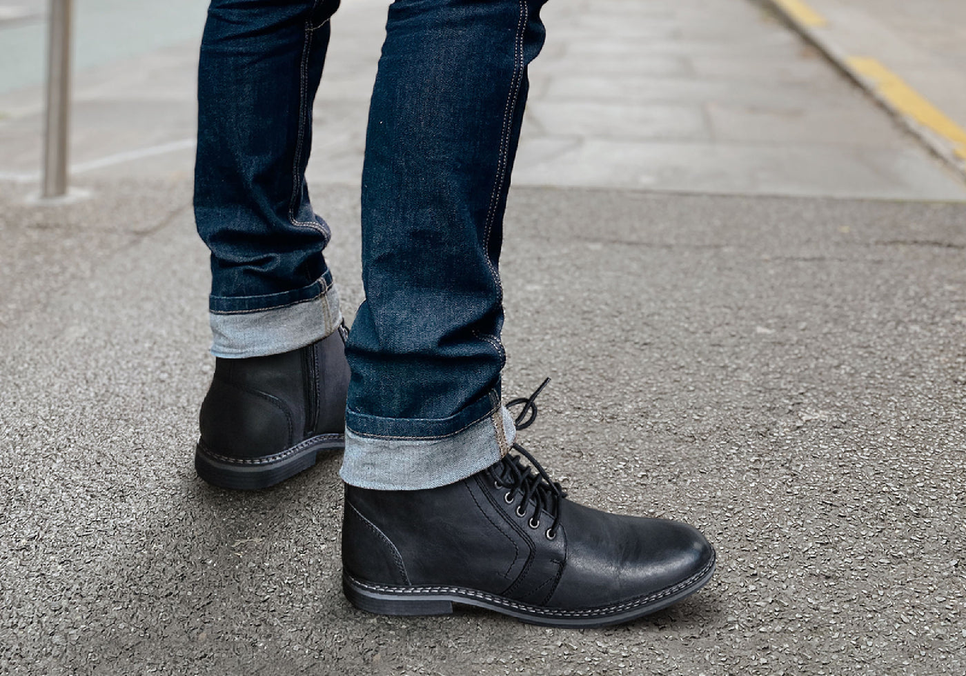 Rust Costner High Lace Up Boot | Brando